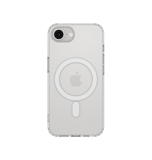 iPhone 16e - DeLX™ MagSafe Silikone Cover - Gennemsigtig – DeluxeCovers