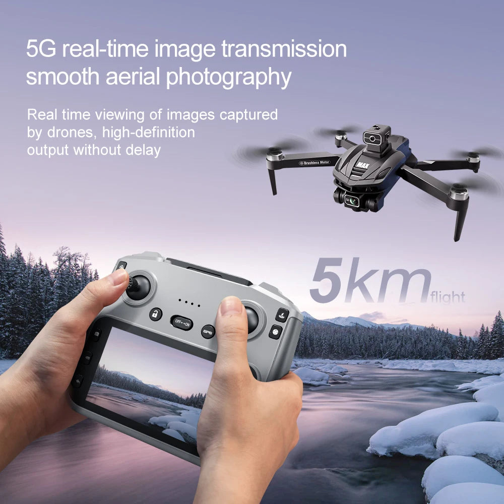SkyPro™ 8K - GPS Drone - Dual Kamera - Brushless - 60FPS – DeluxeCovers