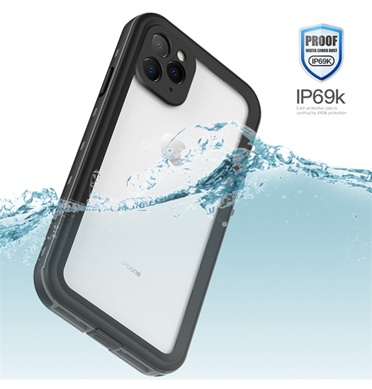 iPhone 13 Pro Max - Redpepper™ IP68 Vandtæt Håndværker Cover - Sort ...