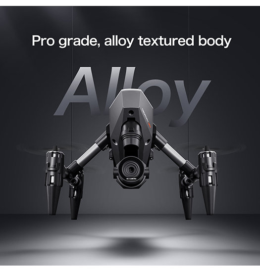 CREATIVITY-PRO™ - Fjernstyret Mini Drone - 4K - Wifi - Sort – DeluxeCovers