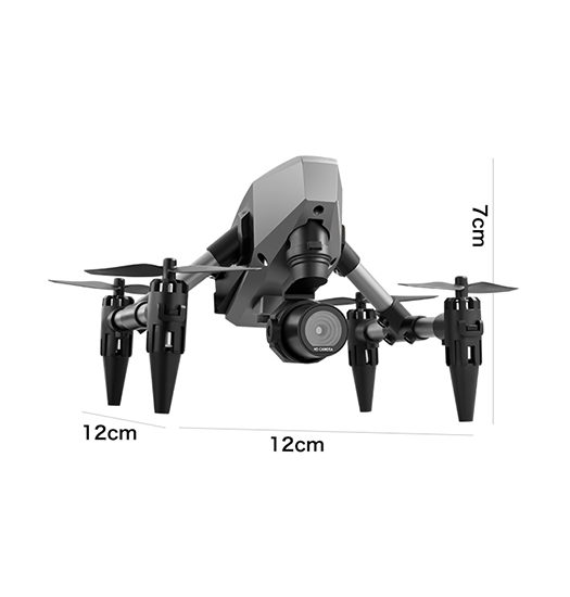 CREATIVITY-PRO™ - Fjernstyret Mini Drone - 4K - Wifi - Sort – DeluxeCovers