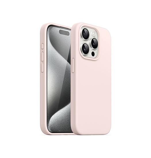 iPhone 14 Pro Max - Deluxe™ Soft Touch Silikone Cover - Lyserød ...
