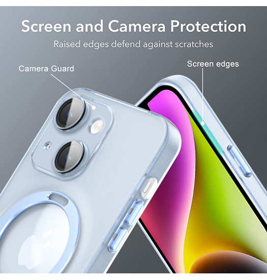 iPhone 14 Pro Max - DeLX™ MagSafe Cover M. Stander - Lyseblå – DeluxeCovers