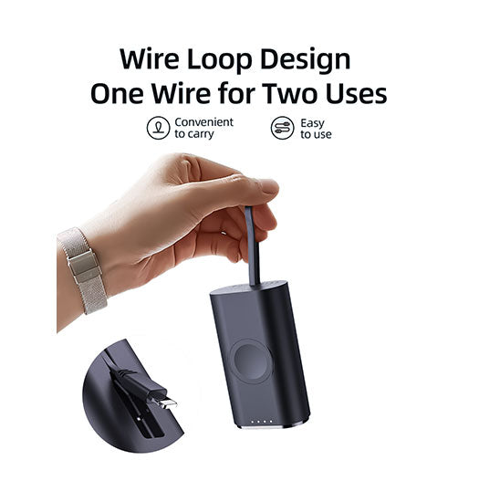 Apple Watch | Trådløs magnetisk oplader / Powerbank - 5000mAh ...