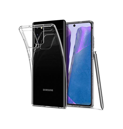 Samsung Galaxy Note 20 - Ultra-Slim Silikone Cover - Gennemsigtig ...