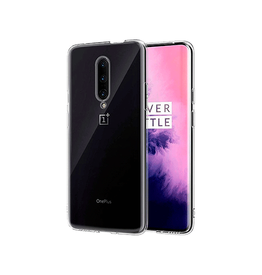 OnePlus 8 - Ultra-Slim Silikone Cover - Gennemsigtig – DeluxeCovers