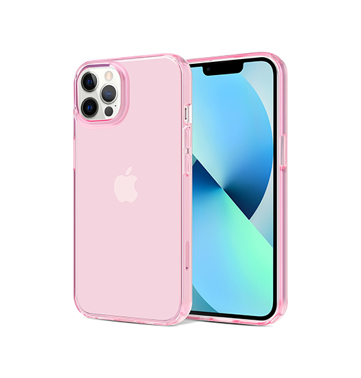 iPhone 12 Pro - Ballet™ Crystal Silikone Bagside Cover - Pink ...