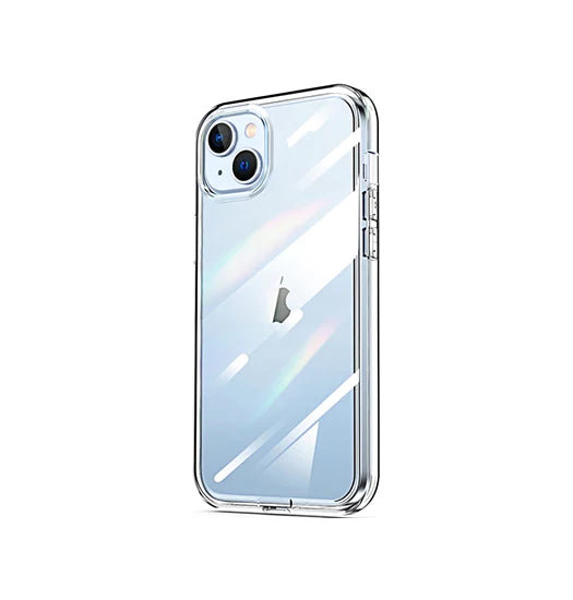 iPhone 14 Plus - DeLX™ Full 360° Silikone Cover - Gennemsigtig ...
